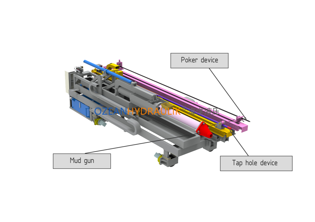 Mud gun and tapping drill – Type 1 – OCEAN HYDRAULIC