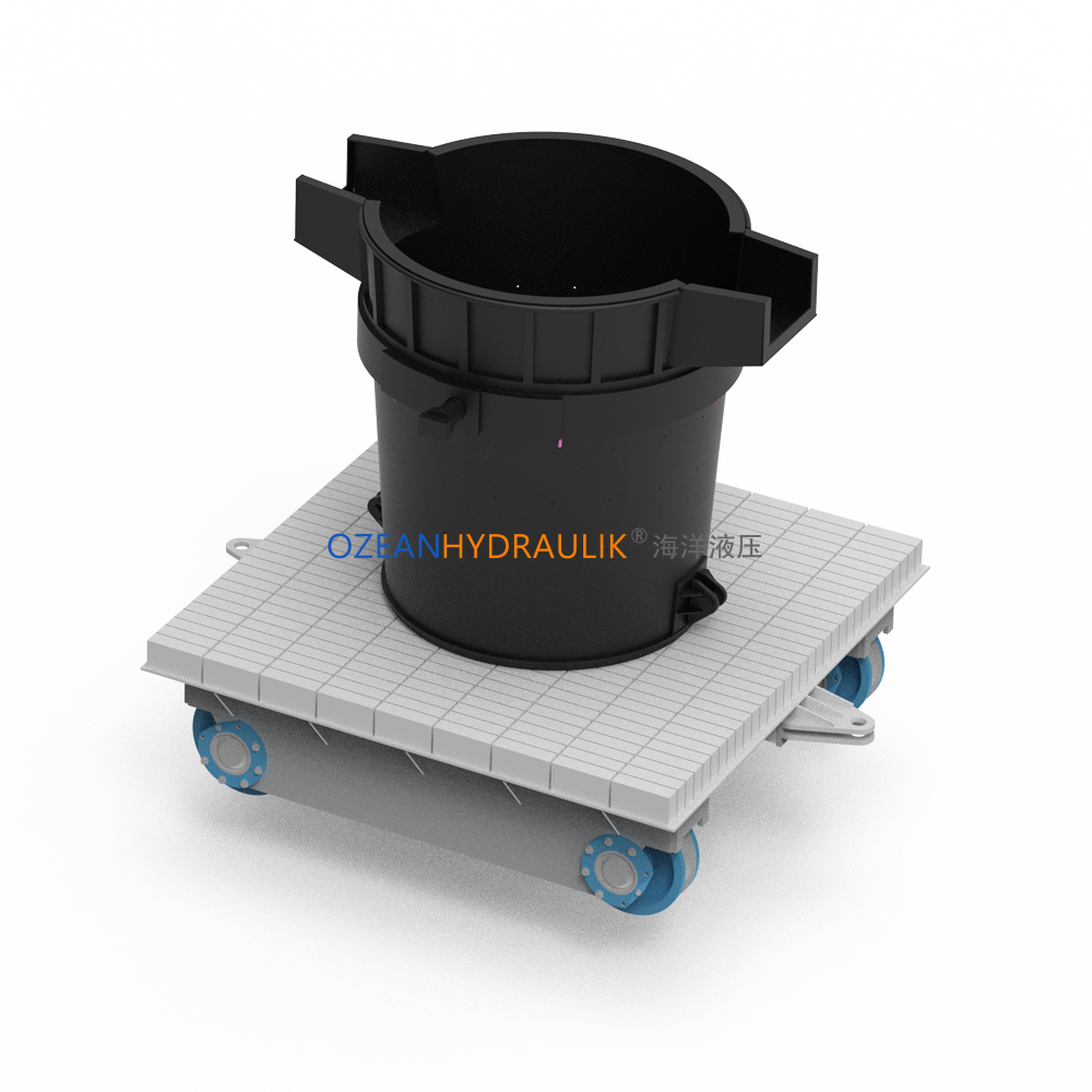 Hot metal ladle car – OCEAN HYDRAULIC